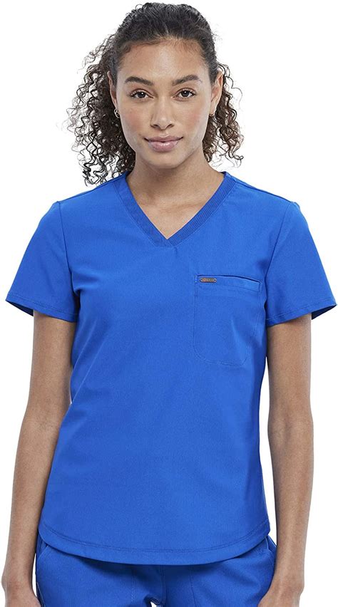Ck819 Form V Neck Tuckable Top