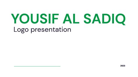 Yousif Al Sadiq Logo Presentation On Behance