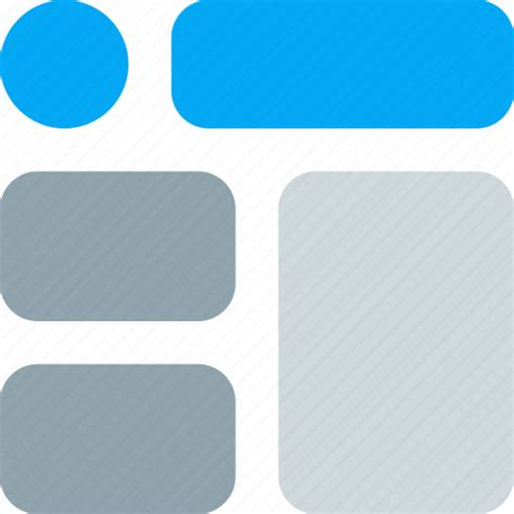 Wireframe Web Design Template Content Page Layout Icon Download On Iconfinder