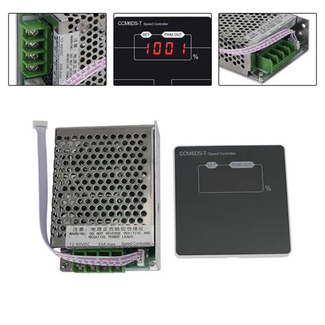 Dc 12 80v 30a Pwm Motor Speed Controller Digital Display Soft Start Delay Stop Mad Hornets