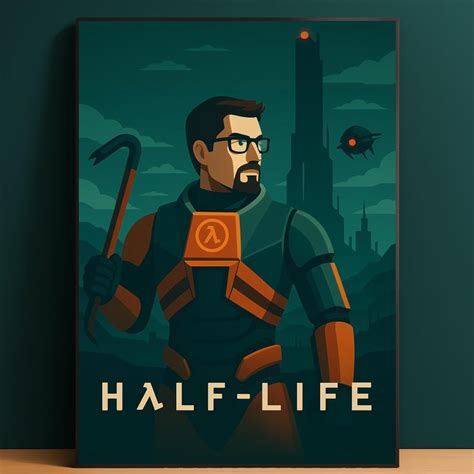 Half Life 2 Poster Etsy