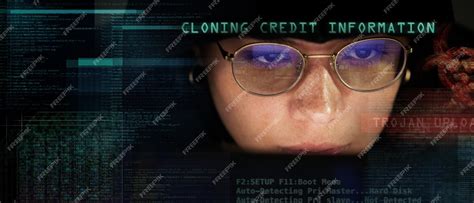 Premium Photo Face Double Exposure Or Serious Woman For Cloning Information Technology