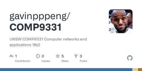 github gavinpppeng comp9331 unsw comp9331 computer networks and