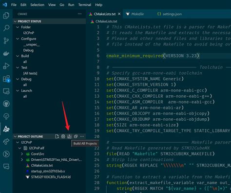 Vscode Cmake Stm Cubemx Duanyll