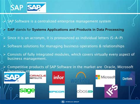 Sap Basics Sap Modules Pptx