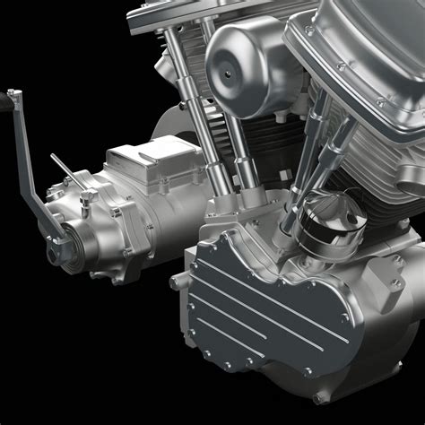 V Twin Engines 3d Model 159 3ds Max Free3d