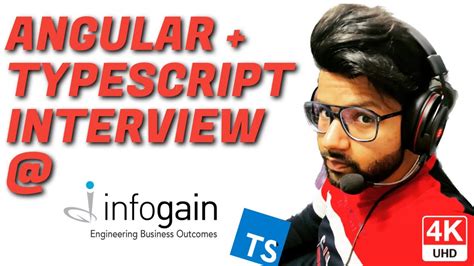 Angular Typescript Interview Technical Lead At Infogain Shortlisted Interview Infogain