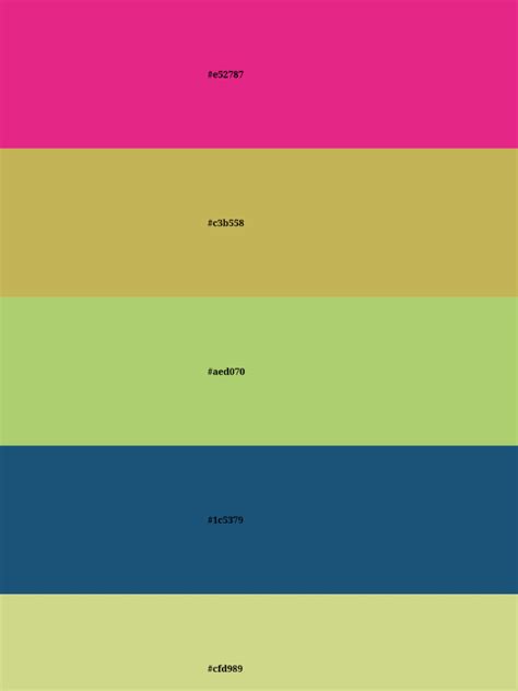Color Pallette Pdf