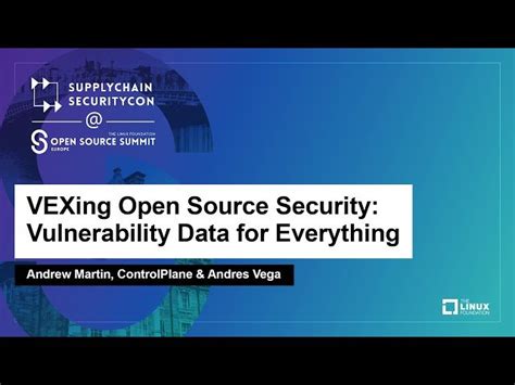 Free Video Vexing Open Source Security Vulnerability Data For Everything From Linux