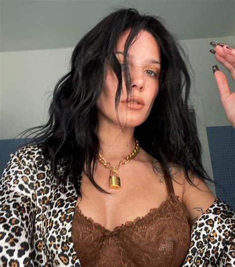 Halsey Bra And Panties Of The Day
