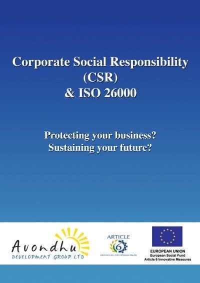 CSR Booklet Pdf
