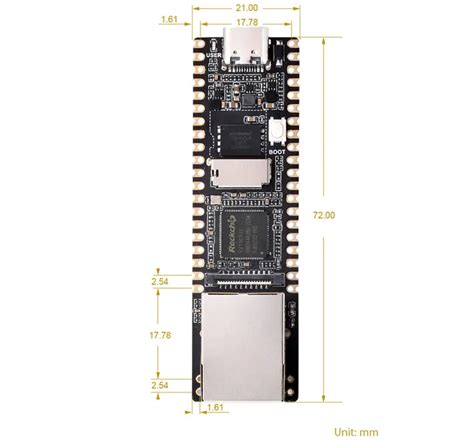 LuckFox Pico Plus M RV Linux Micro Development Board RobotShop