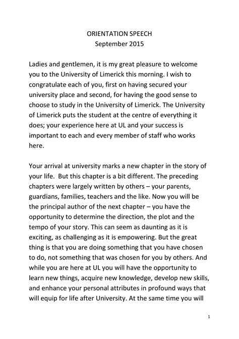 10 School Welcome Speech Examples To Download