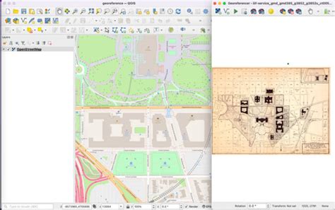 Learn How To Georeference A Map In Qgis Using Gis Data Geography Realm