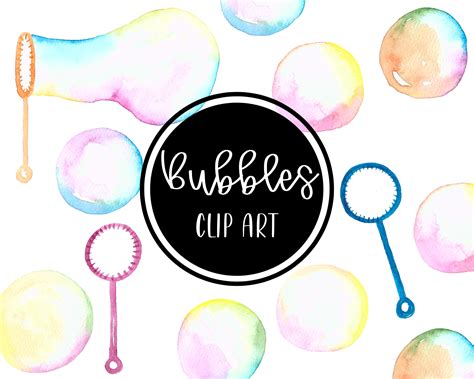 Water Bubbles Clip Art