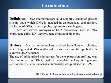 Dna Microarray Dna Chips Pptx