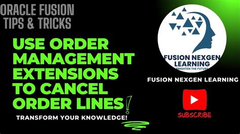 Create An Extension That Uses An Extensible Flexfield To Cancel Order Lines In A Sales Order