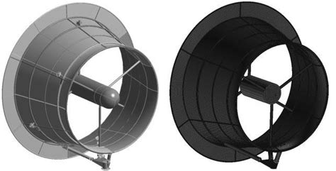 Comparison Of Detailed Fem Model Left And Simplified Fem Model Right