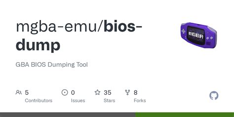 GitHub Mgba Emu Bios Dump GBA BIOS Dumping Tool