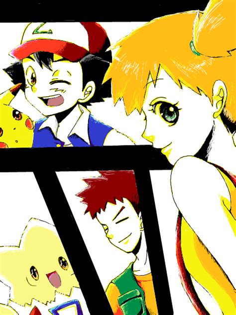 Pikachu Ash Ketchum Misty Brock And Togepi Pokemon And 2 More
