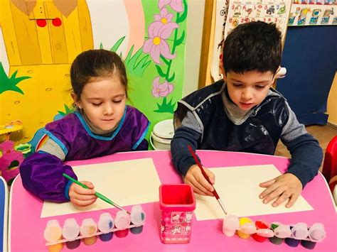 გუაშებით ხატვა 🌈🎨 საბავშვო ბაღი ანბანელა • Anbanela