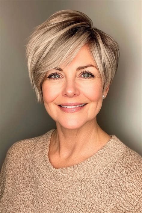 56 Age Defying Short Hairstyles For Women Over 50 With Thick Hair In 2