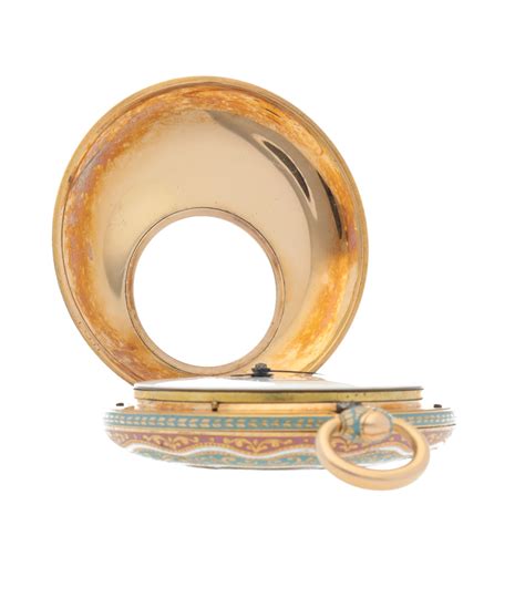 A GOLD AND ENAMEL WATCH MADE FOR THE TURKISH MARKET CIRCA 1820 NO