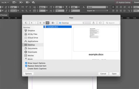 How To Convert A Word File To Indesign Redokun Blog
