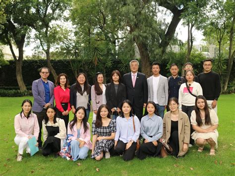 中国驻墨西哥大使慰问中国留墨学子和国际中文教师欧美同学会