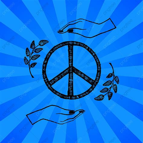 Peace Day Poster Vector Hd Images International Peace Day Poster With