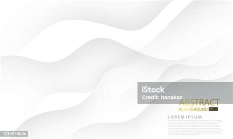 동적 파도와 추상 회색 배경 포스터입니다 기술 네트워크 벡터 그림입니다 0명에 대한 스톡 벡터 아트 및 기타 이미지 0명 개념 과학 Istock