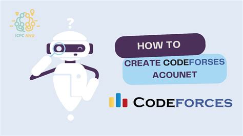 How To Create Codeforces Account Icpc Anu Youtube