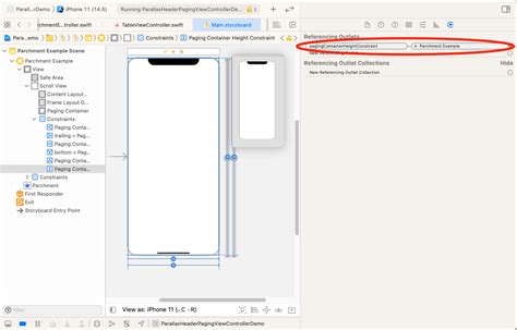 parallax header with page tabbar controller tutorial in ios hien pham it