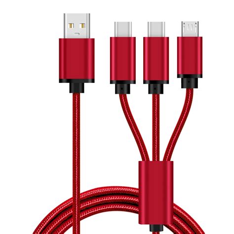 In Multi Usb Data Rapid Charging Cable For Phone Android Usb Type C