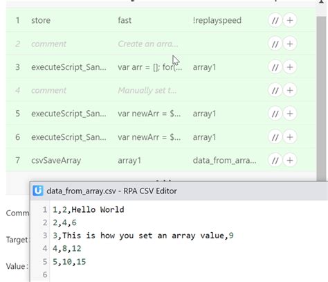 arrays in ui vision selenium ide general discussion 👋 ui vision ai and ocr community forums