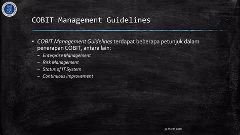 Part Ii Cyber Security Governance Audit And The Cobit 5 Framework Ppt