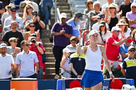 Samsonova Beats Rybakina To Set Up Canadian Open Title Match With