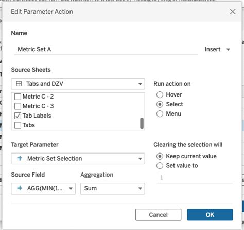 How To Create Tabs In Tableau Using Parameters And Dynamic Zone