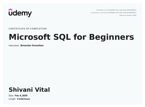 Shivani Vital On Linkedin Ive Recently Refreshed My Microsoft Sql Skills This Involved Reviewing