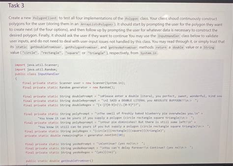 solved task 3 create a new polygonclient to test all four