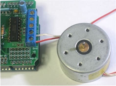 User Manual Of Motor Shield With L293d Chipset Linksprite Learning Center
