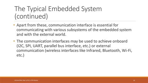 Embedded Systems 18ec62 Embedded System Components Module 3 Pdf Operating Systems