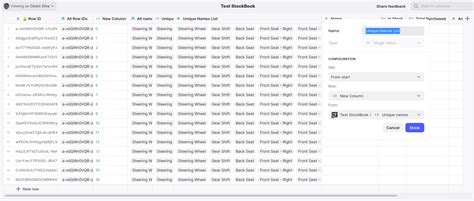 Pulling Unique Elements From Column Into Column In Another Table 8