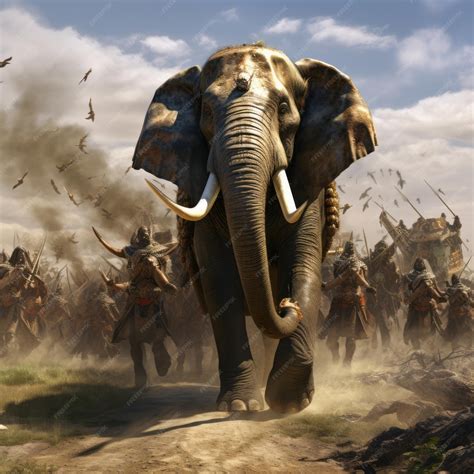 Premium Photo The Thunderous Titans Immersive Hyperrealism Unveils The Unstoppable Force Of