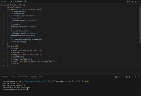Recursion Problemsolving Maze Stairs Mayur Krishna