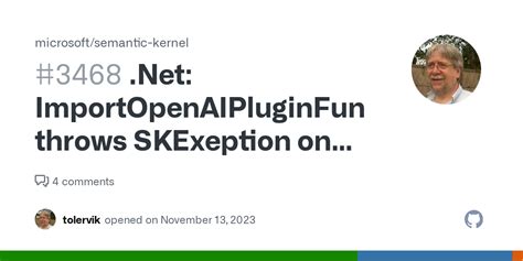 Net Importopenaipluginfunctionsasync Throws Skexeption On User · Issue 3468 · Microsoft