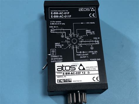 Atos阿托斯放大器e Bm Ac 05f