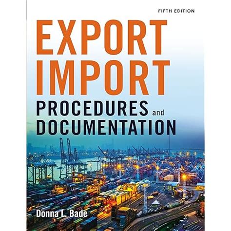 Export Import Procedures And Documentation