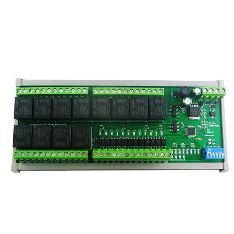 buy rs485 io board modbus rtu relay module dc 12v 24v 12di 12do rs485 io board modbus rtu relay