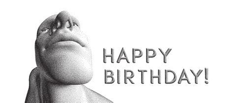 생일 축하해요 아바타 또는 인쇄를 위한 창의적인 디자인 재미있는 캐리커처 픽셀 아트 벡터 그림입니다 포스터 엽서 또는 배너로 사용할 수 있습니다 엽서에 대한 스톡 벡터 아트